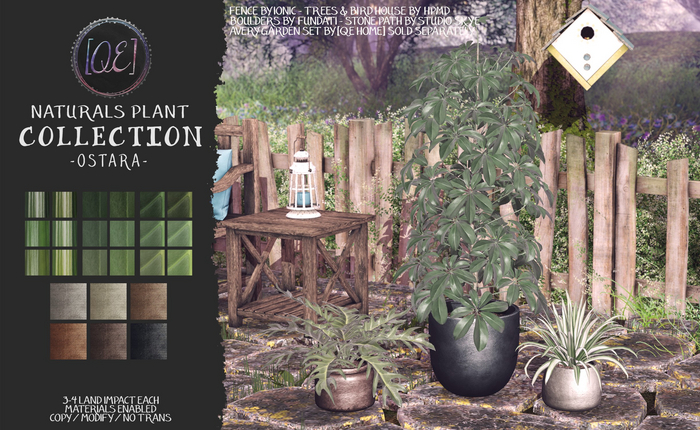 Second Life Marketplace - [QE Home] Naturals Plant Collection -Ostara-